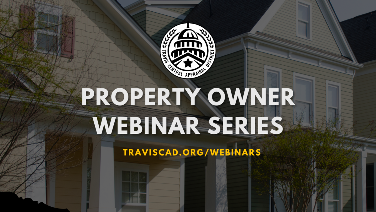 Webinar: Budgets, Tax Rates, and Property Tax Bills | Travis Central ...